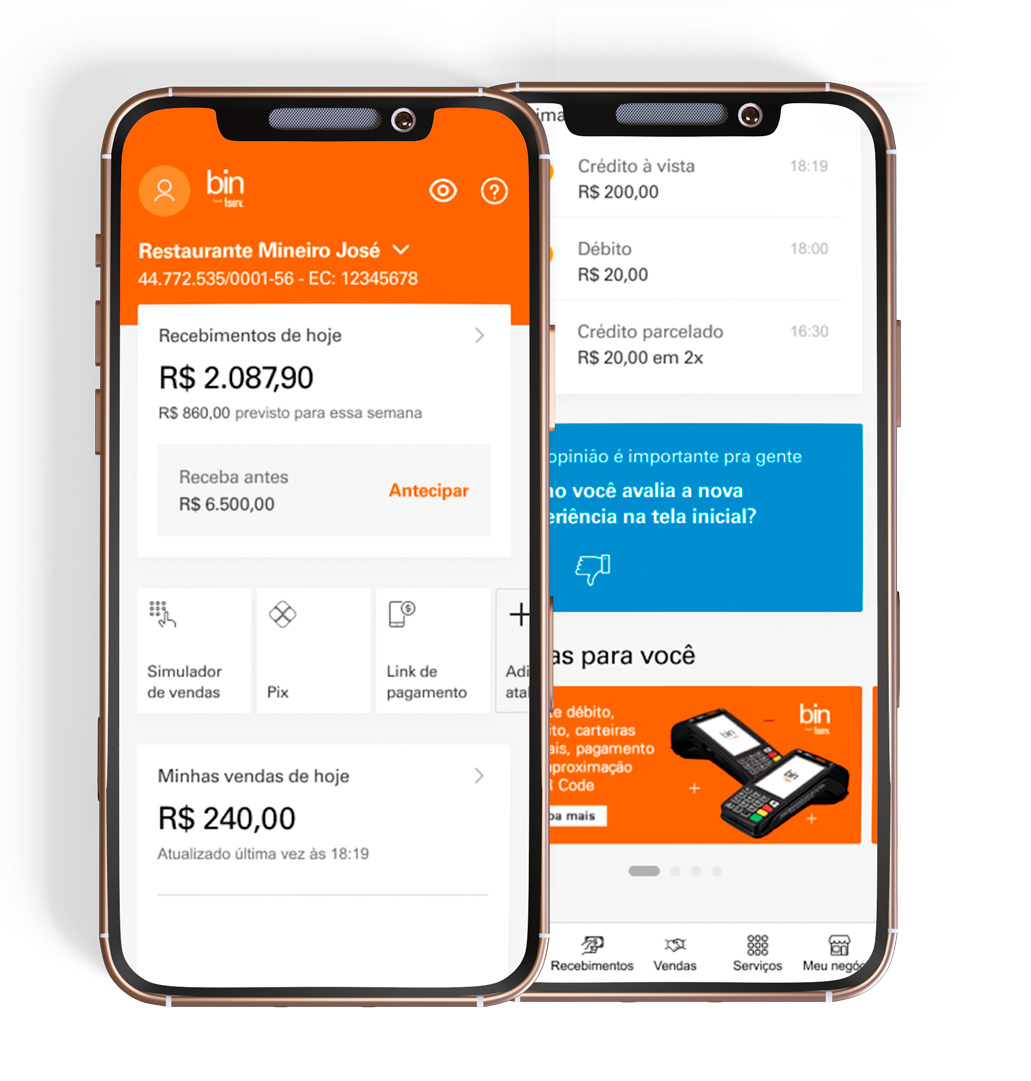 App Bin gestão | Bin